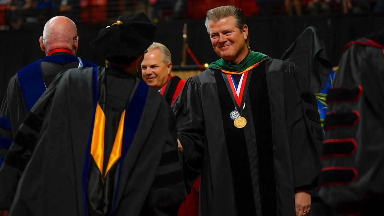 August 10 | Dr. Mitchell's TTU Commencement Address - YouTube