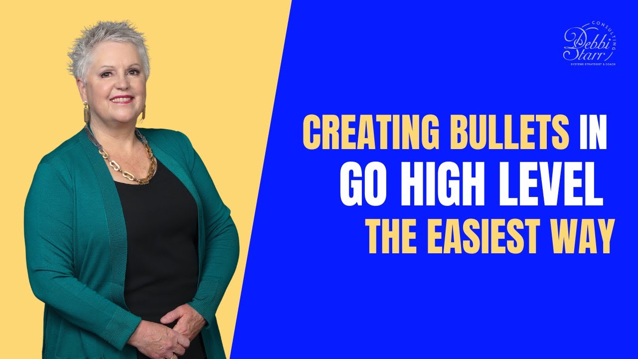 Creating Bullets in Go High Level the Easiest Way | Go high level ...