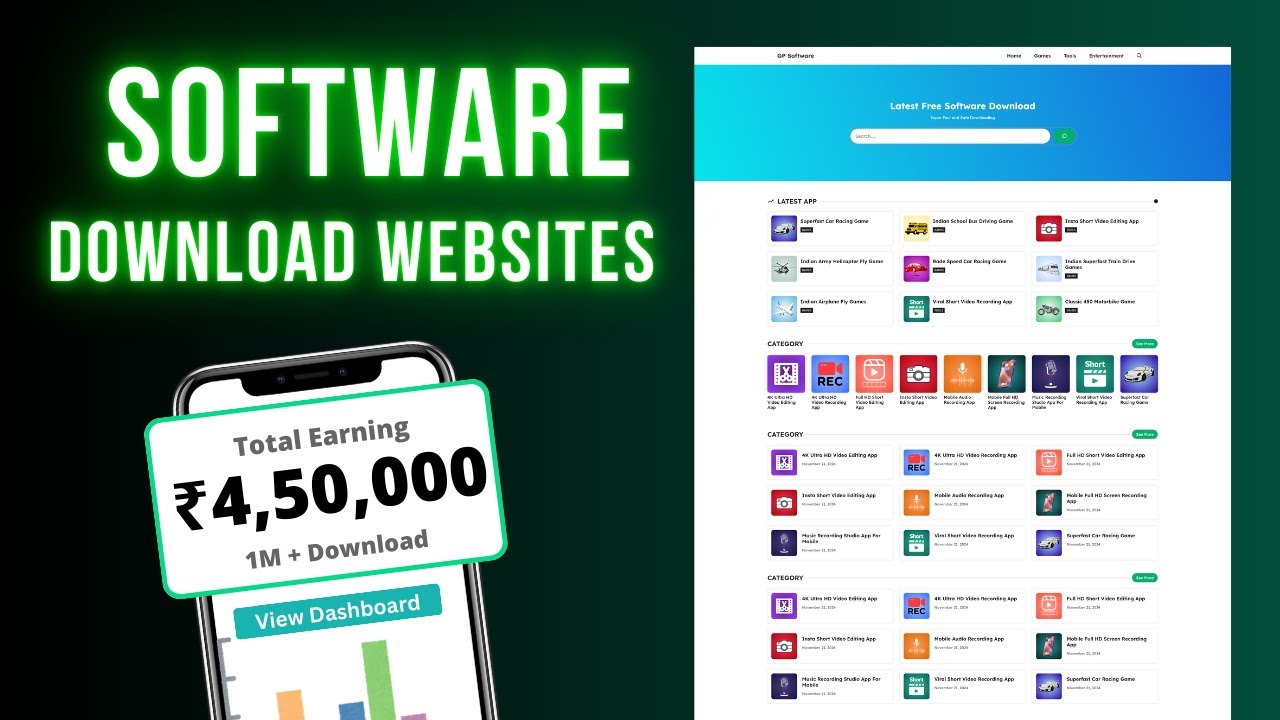Software Download Websites in WordPress | Software Download Website ...
