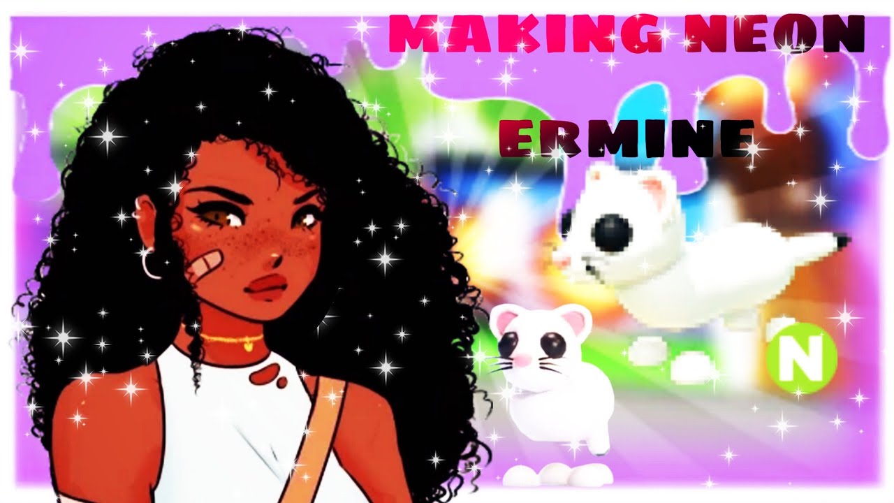 Making a Neon Ermine 🤪 😌 - YouTube