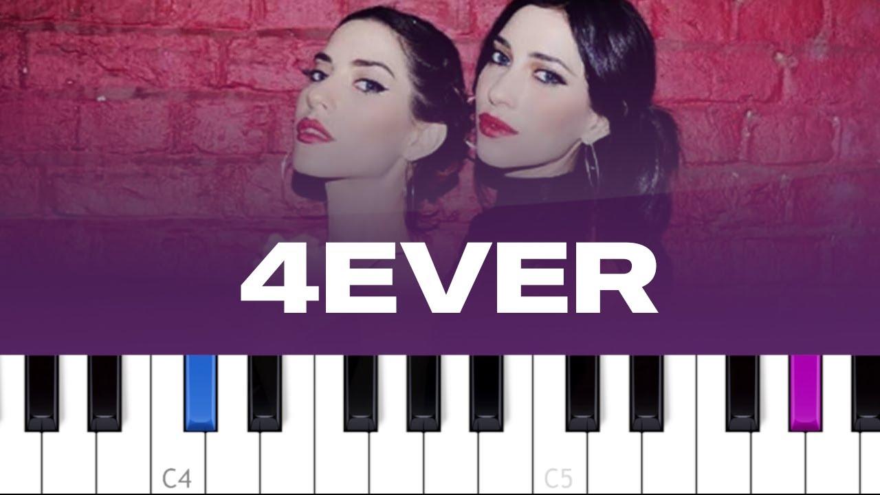 The Veronicas - 4Ever (piano tutorial) - YouTube