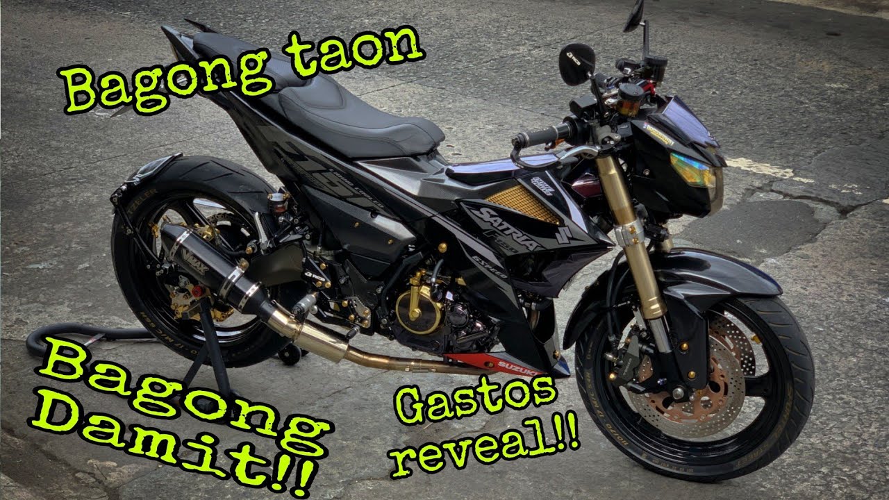 R150fi 2022 FAIRINGS w/ SATRIA DECALS + BLACK CHROME PART | Price ...