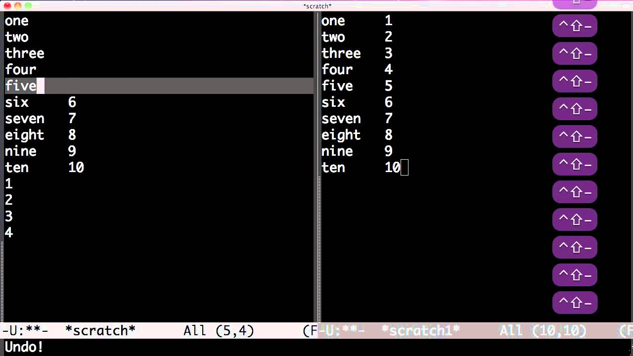 Emacs Rocks! Episode 02: A vimgolf eagle - YouTube