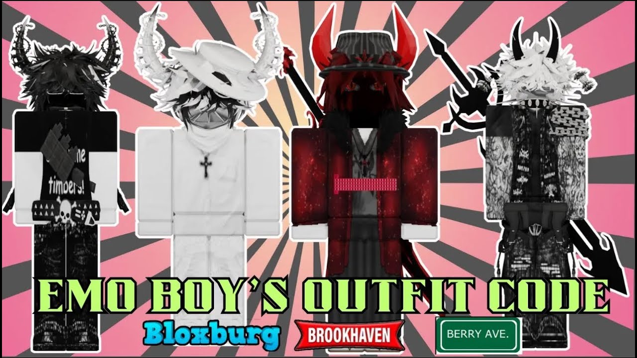 New Boy Outfits Code For Brookhaven And Berry Avenue | Roblox ...