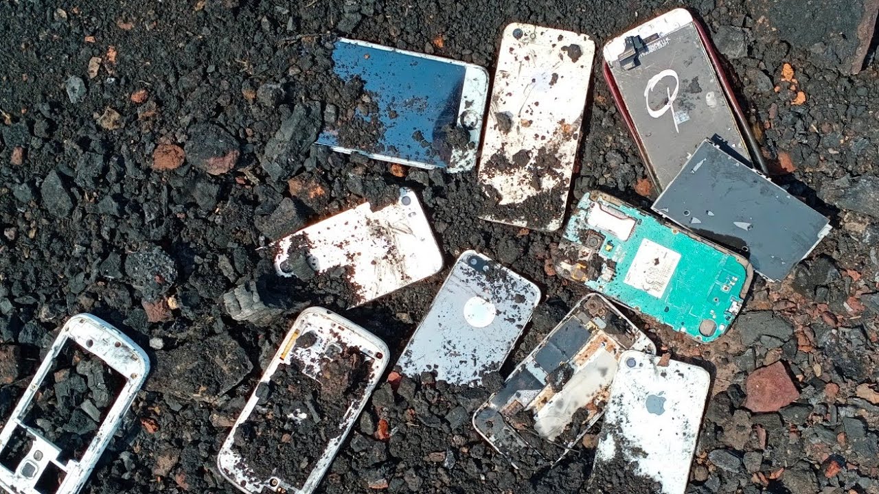Restoration abandoned destroyed phone | Found a lot of broken phones in ...