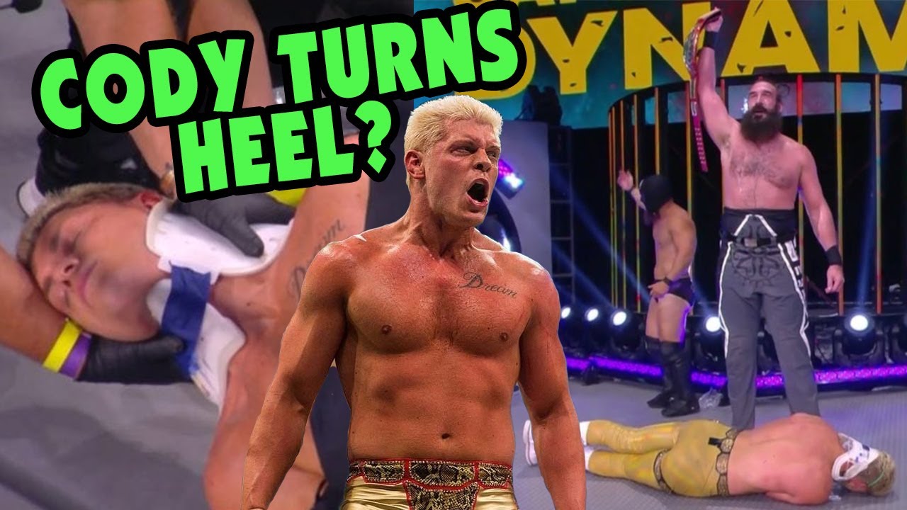 Cody Rhodes Turns Heel? - YouTube
