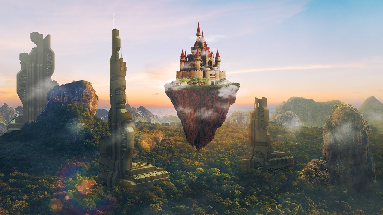 Mattepainting Photoshop | Concept art | Photoshop - YouTube