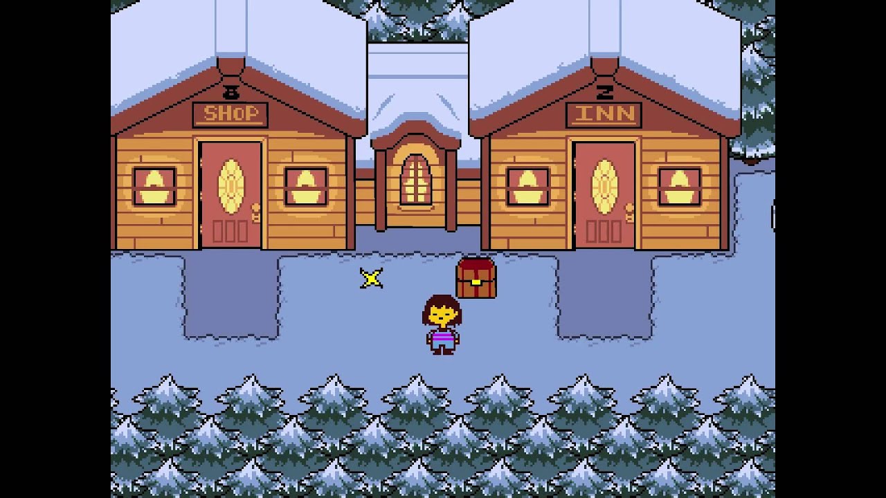 Undertale (Blind) (Part 7) - Snowed In Inn In Snowdin - YouTube