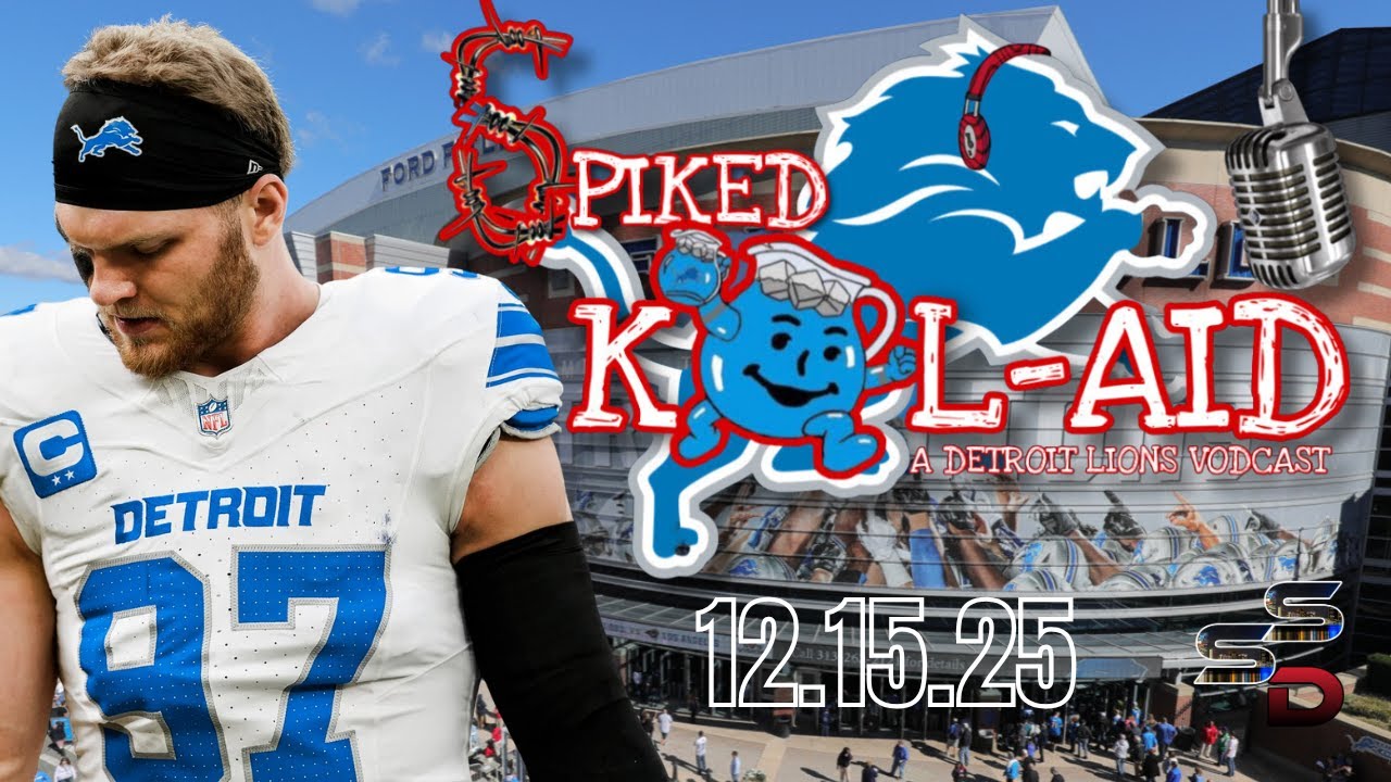 Detroit Lions Spiked Kool Aid 12.15.25: The Long Road Ahead - YouTube