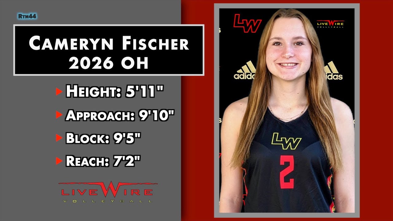 Cameryn Fischer 2026 OH | Big South '23 HiLytz - YouTube