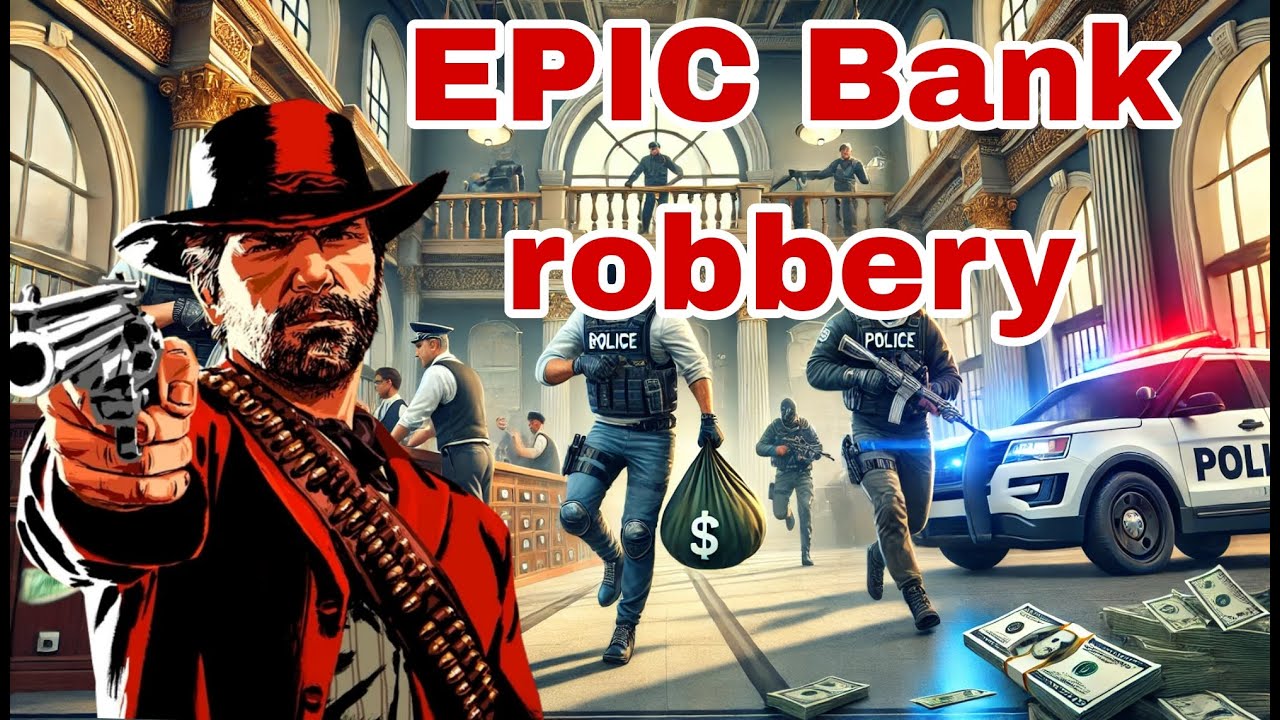 bank robbery !! Red Dead Redemption 2 - YouTube
