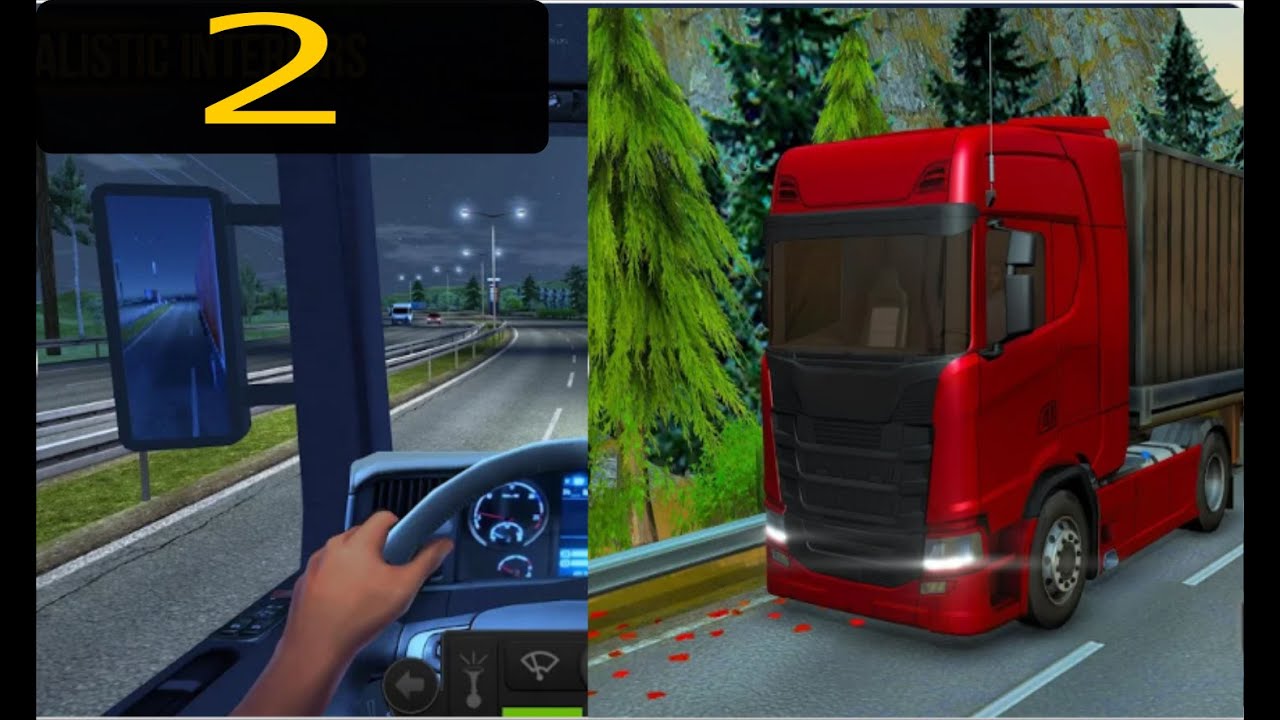 Truck Driving Car Simulator | Sample video game | Mobile game ...