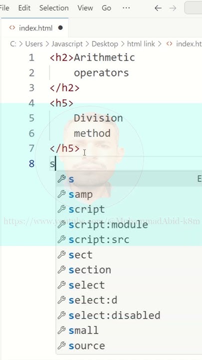 JavaScript Tutorial for Beginners / JavaScript learn /Arithmetic operators division tag - YouTube