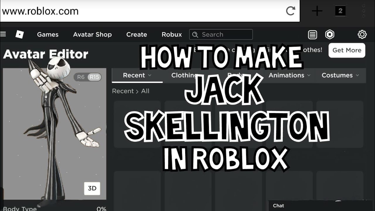 How To Make Jack Skellington From The Nightmare Before Christmas in ...