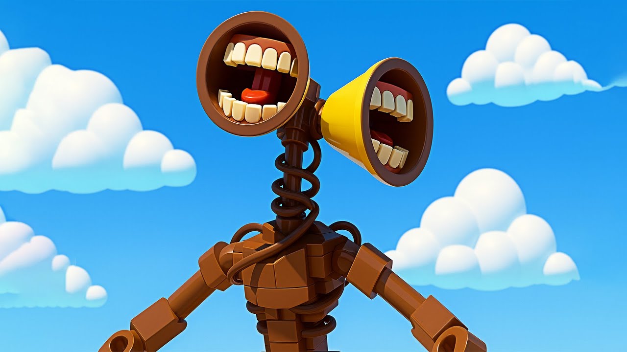 SIREN HEAD LEGO DANCE MEME - YouTube