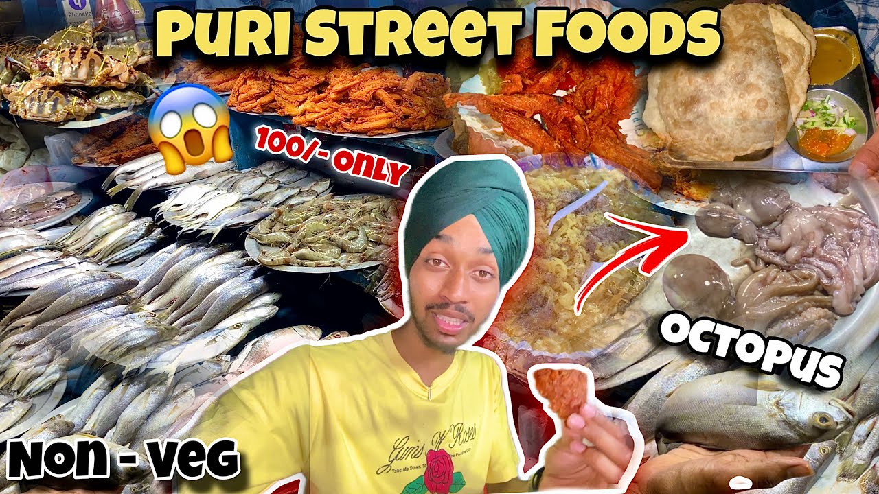 Puri Odisha Famous Street Food’s😱 *Octopus*🐙 Only Non - Veg Food🥘 - YouTube