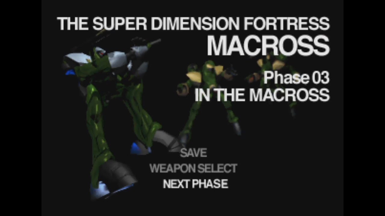 The Super Dimension Fortress Macross: Do You Remember Love? (PS1) - Phase 3 - (No Commentary ...