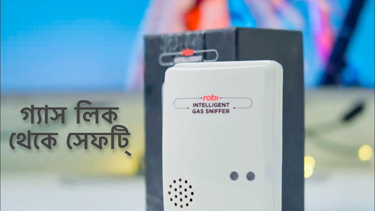 Robi Intelligent Gas sniffer Review in Bangla! - YouTube