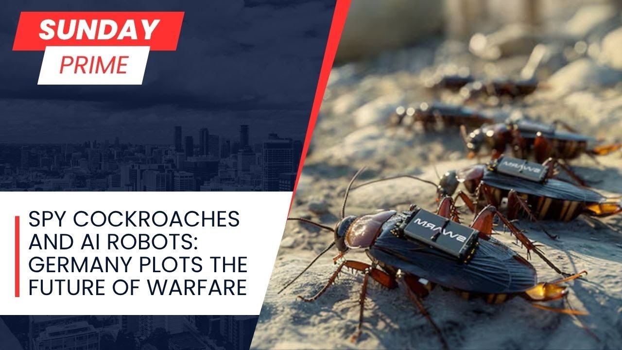 SPY COCKROACHES AND AI ROBOTS: GERMANY PLOTS THE FUTURE OF WARFARE ...