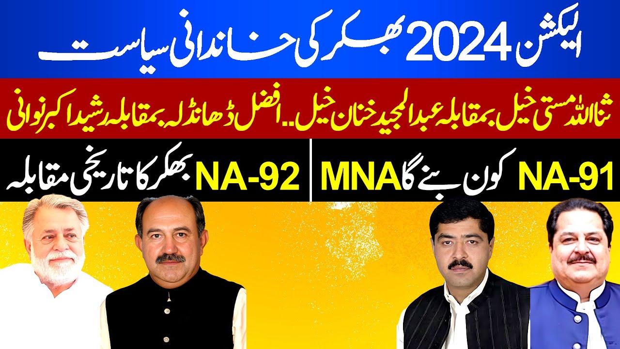 Election 2024 in District Bhakkar I Zila Bhakkar ki Siasat - YouTube