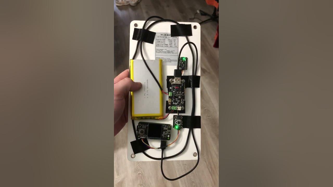 My Solar Pi project. Solar powered Raspberry Pi Zero W #shorts - YouTube