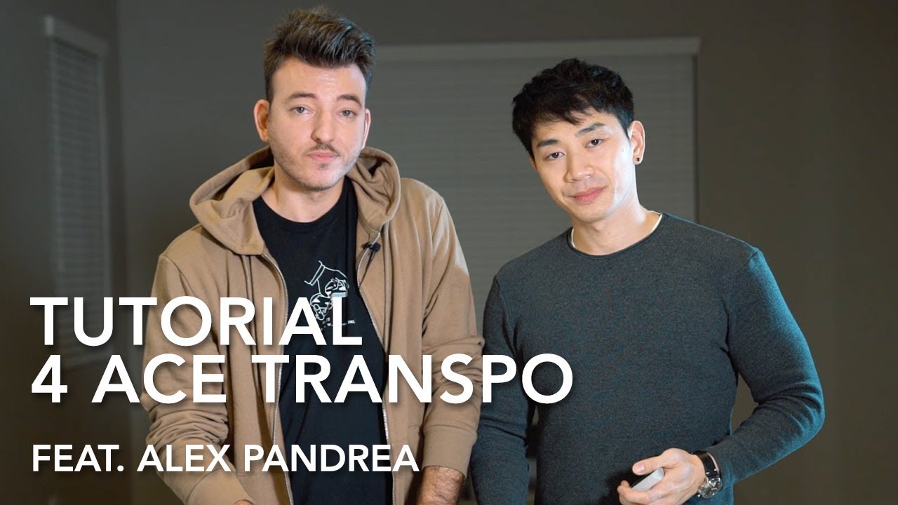 Learn How to Switch 4 Aces | Tutorial by Alex Pandrea - YouTube