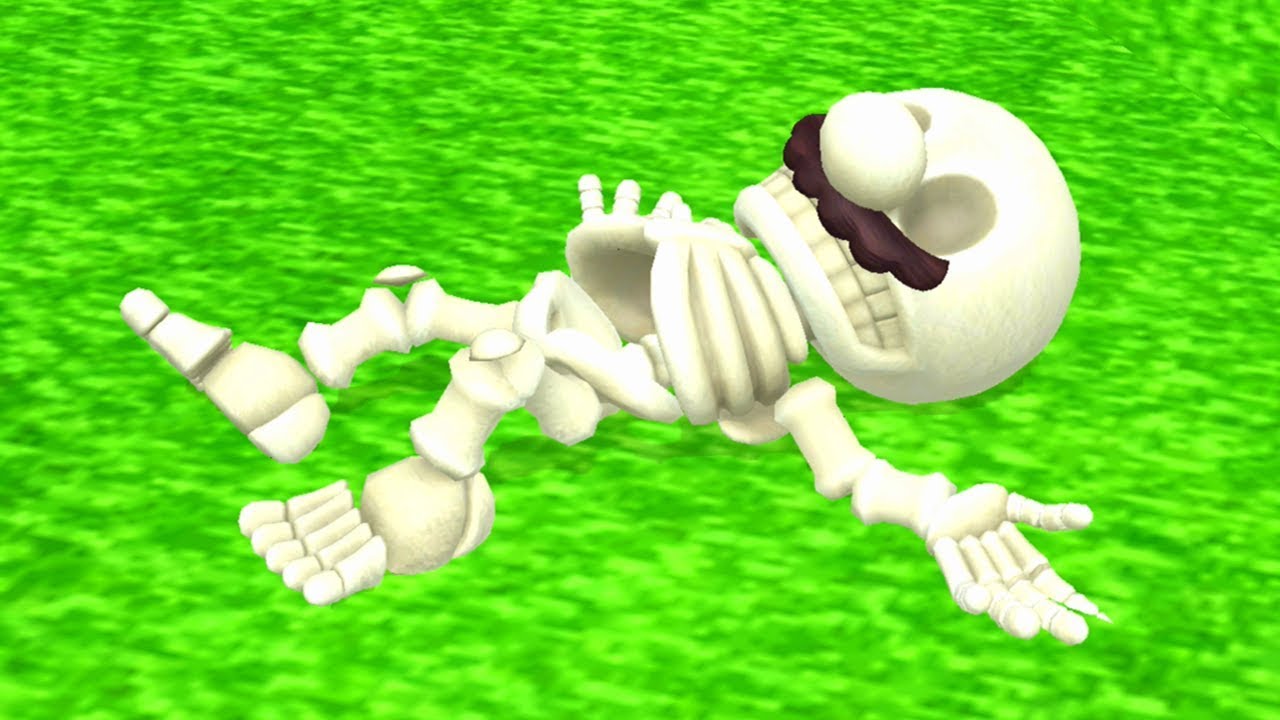 SKELETON MARIO IN SMASH 4! (Smash for Wii U Mod) – Aaronitmar - YouTube