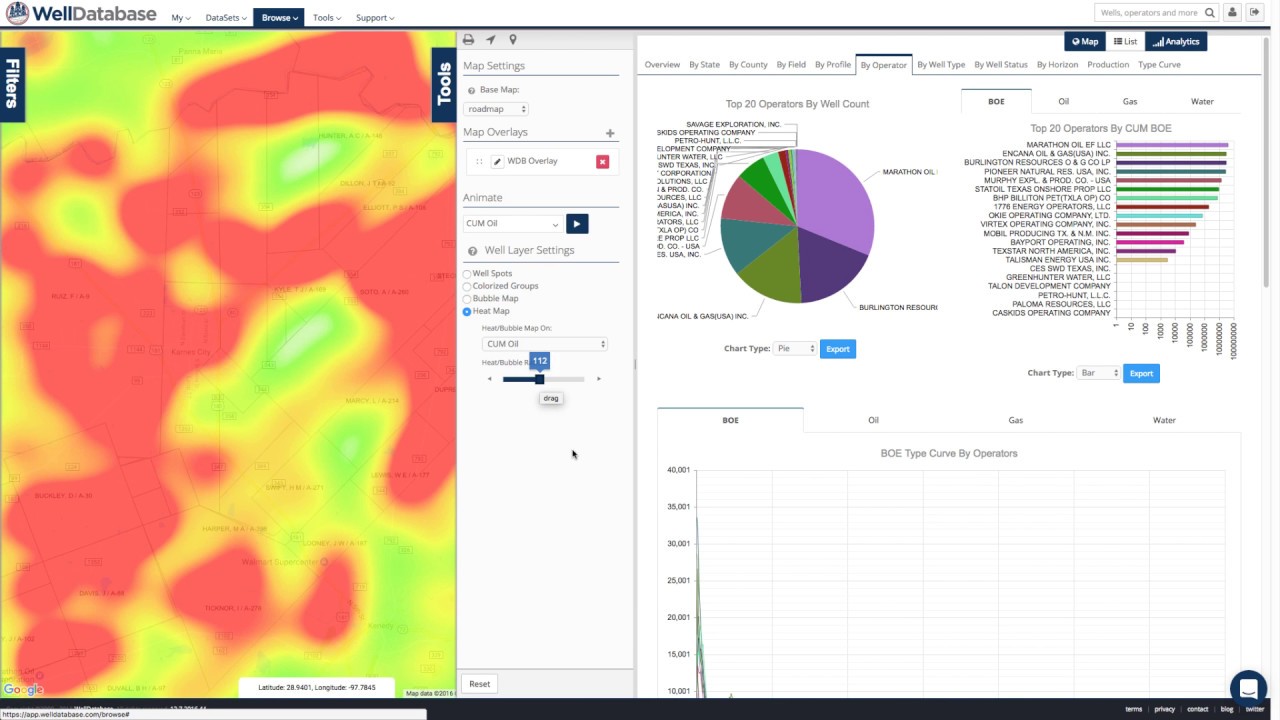 WellDatabase Map Tools - YouTube