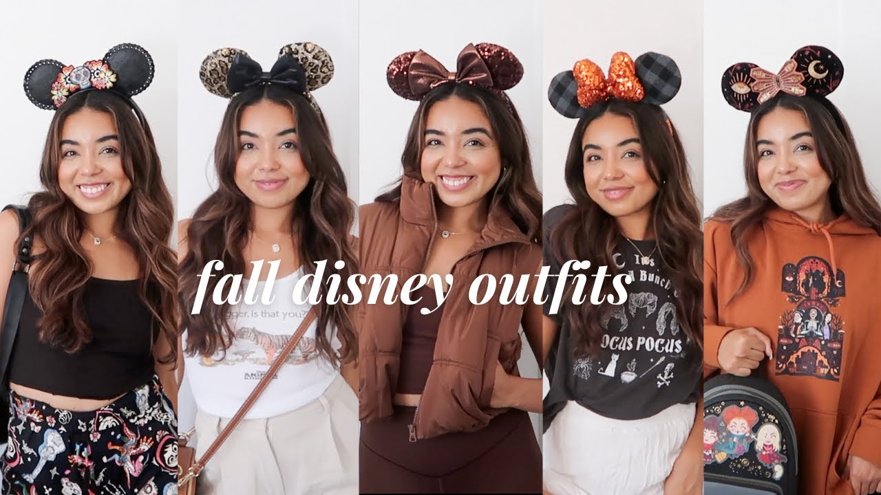 FALL DISNEY OUTFITS!! (comfy + cute) - YouTube