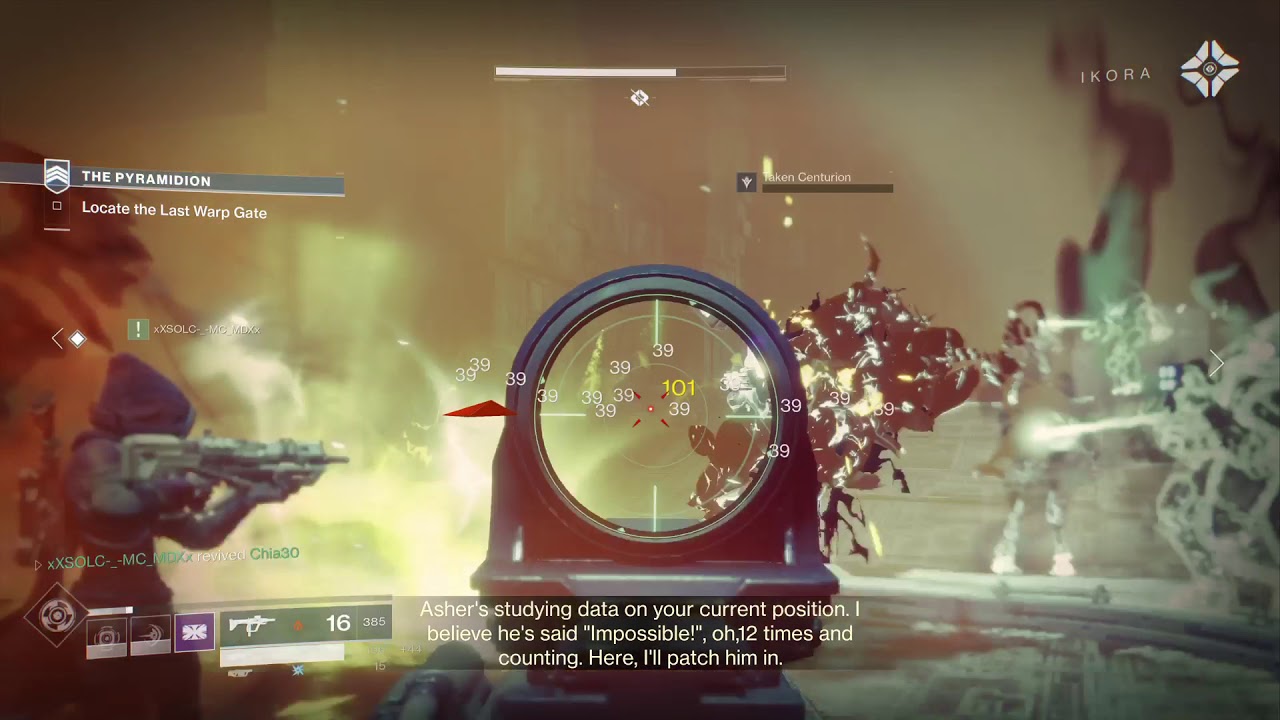 ASHER BE CRAZY | Destiny 2 Part 52 - YouTube