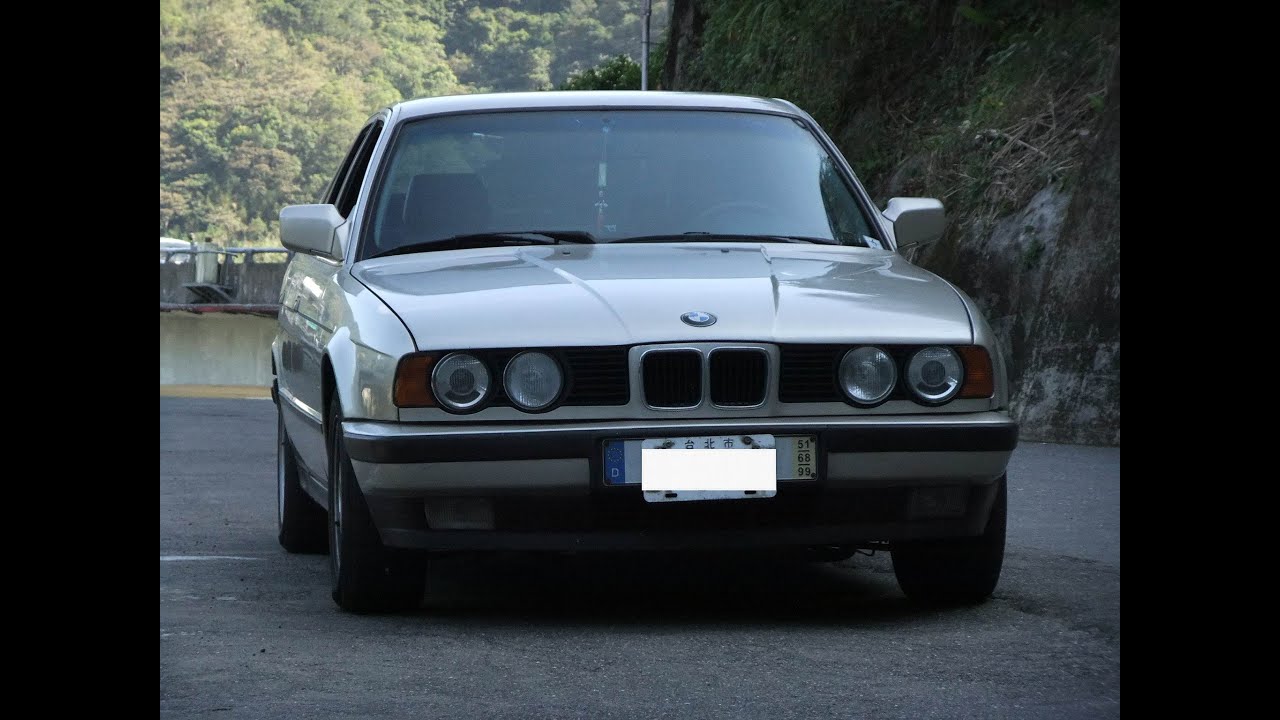 圖視頻 F28VR BMW E34 5-Series 5 系列 介紹 上 - YouTube