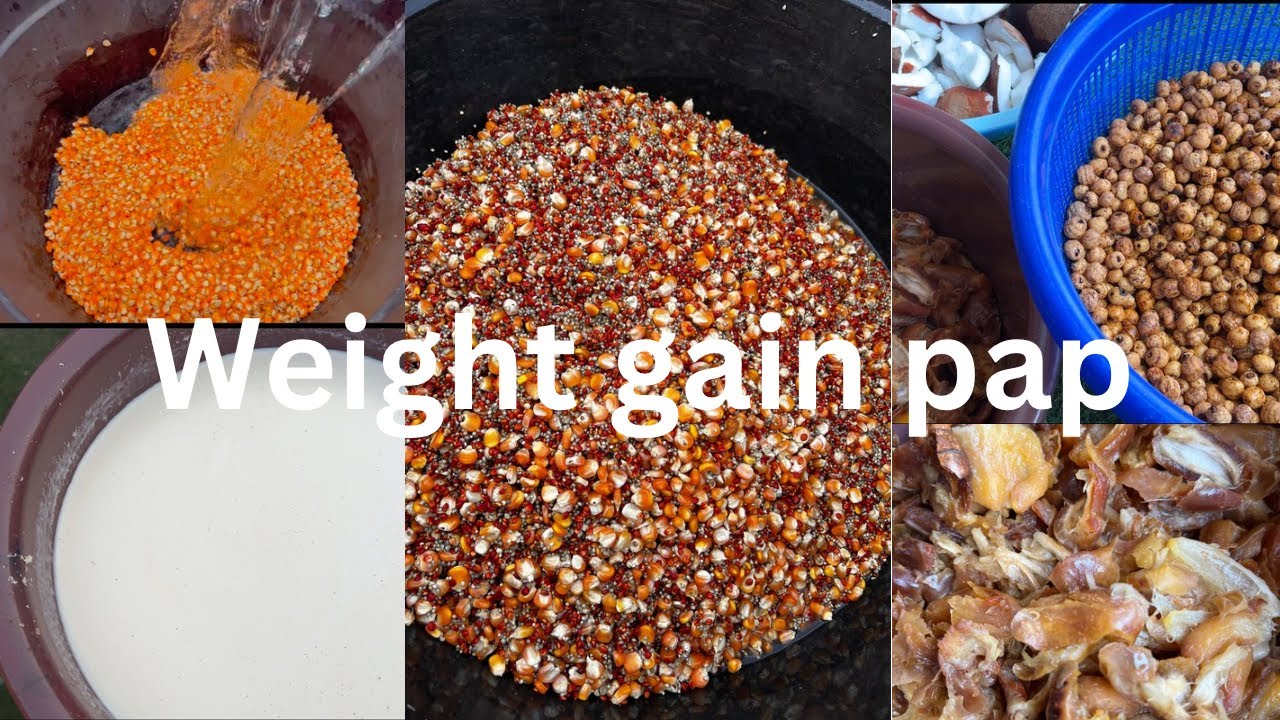 WEIGHT GAIN PAP FOR BABIES AND ADULTS/ HOW To Make pap/Akamu/ Detailed ...