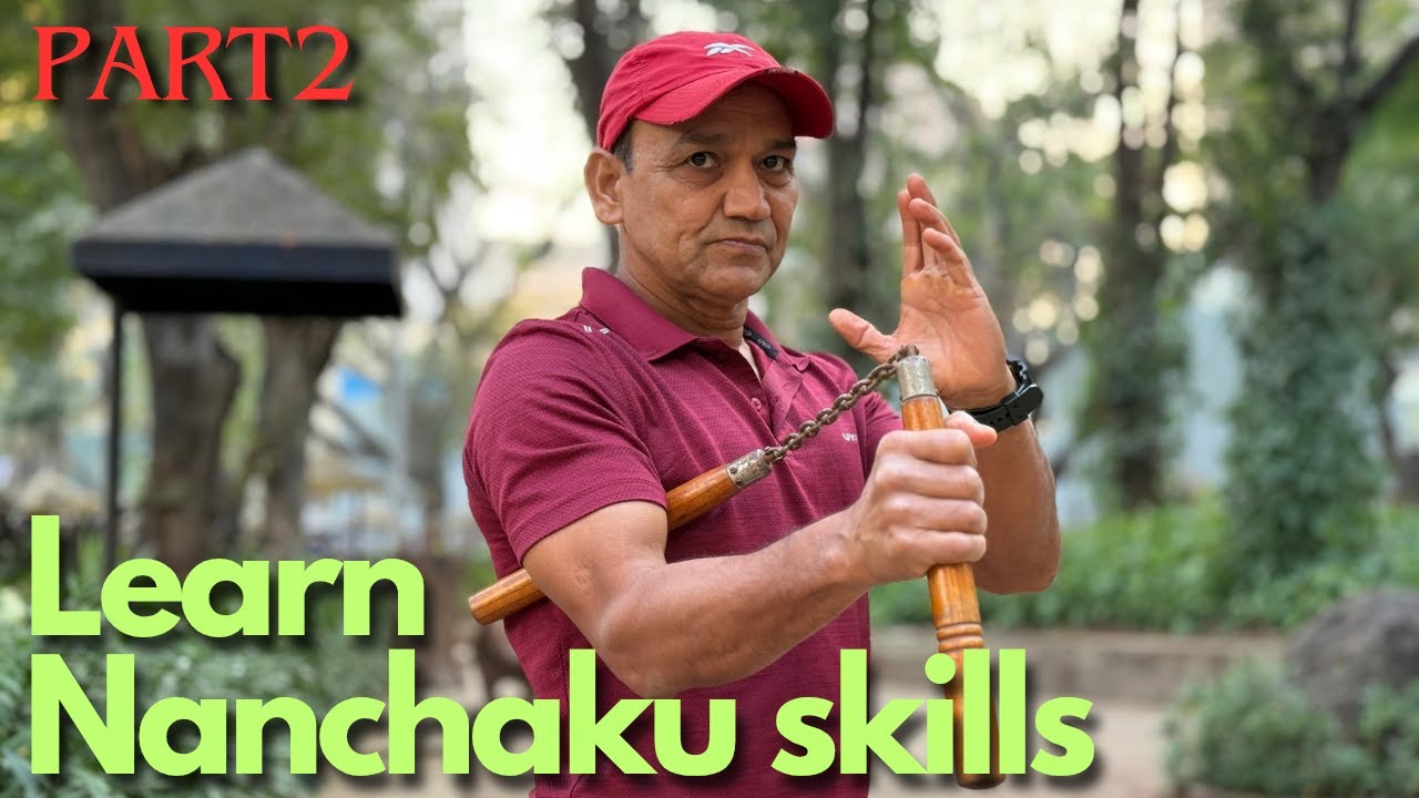 Nunchaku for Beginners | Learn Basic Moves & Techniques (Part 2) - YouTube