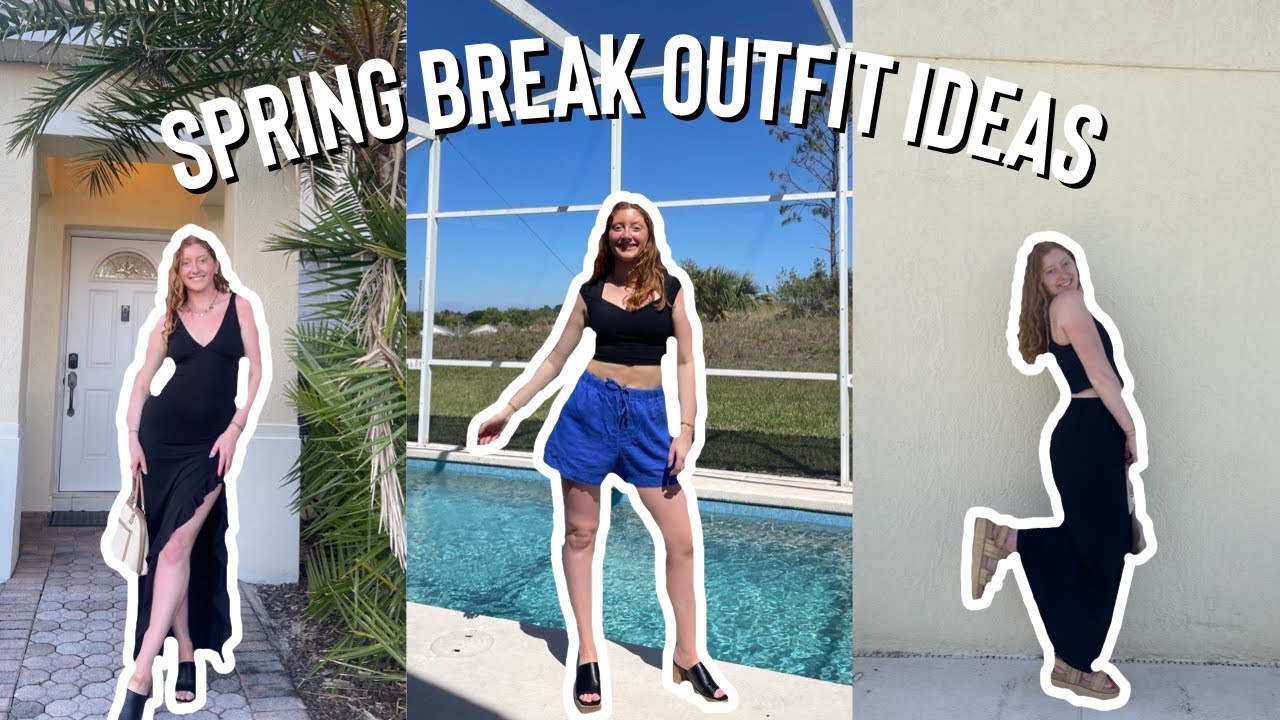 SPRING BREAK HAUL 2025 | BIKINIS, DRESSES, SHOES - YouTube
