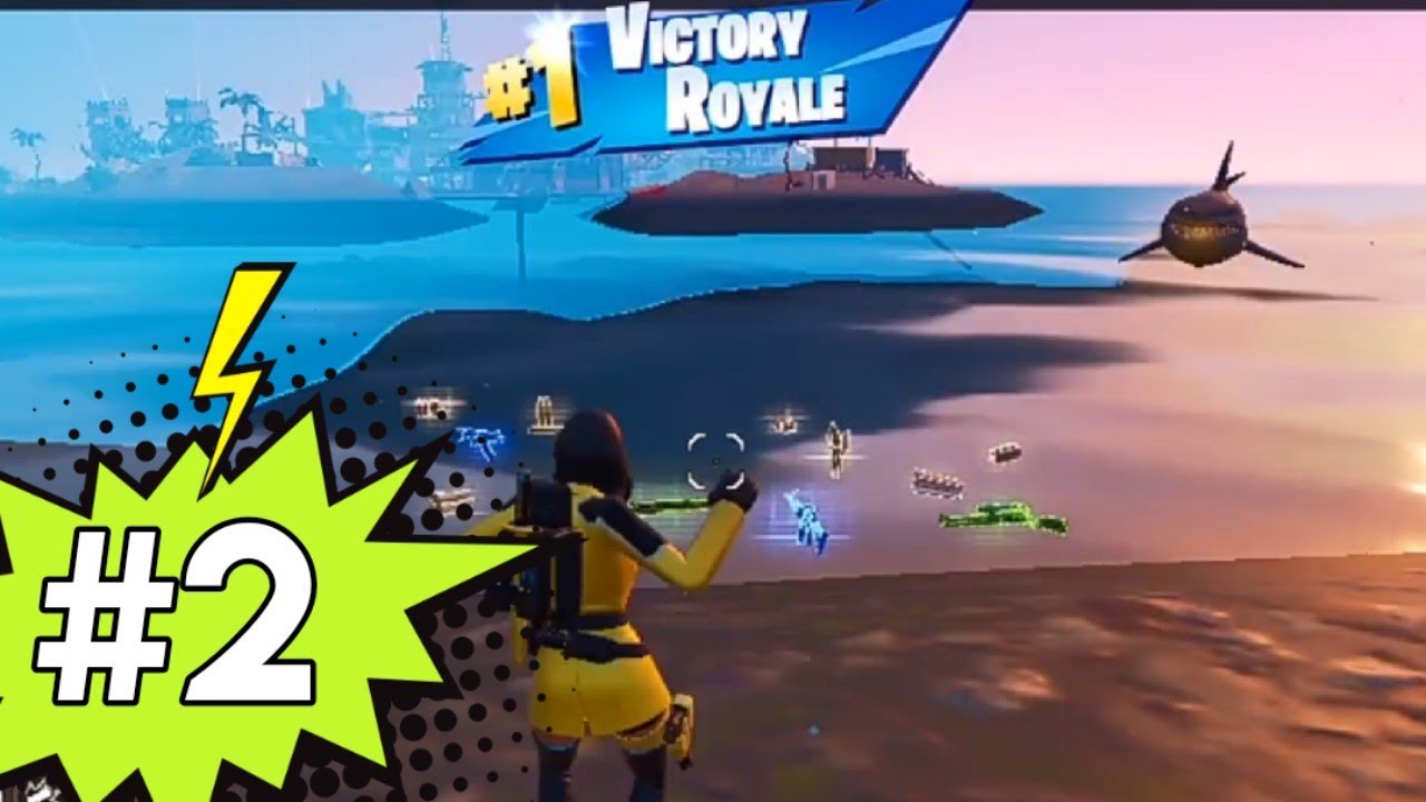 Playing fortnite #2 Victory Royal!! - YouTube
