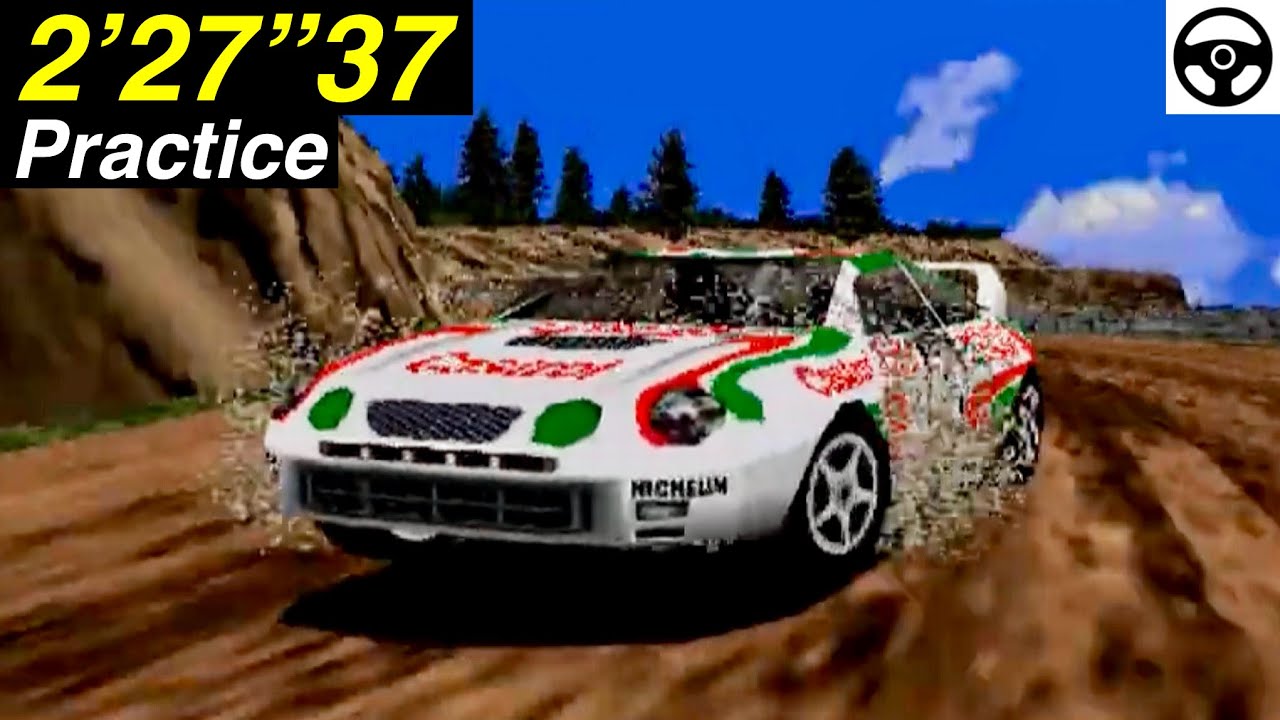 🏆 Forest - 2 Laps (2'27"37) [PS2] SEGA RALLY CHAMPIONSHIP (1995) - YouTube