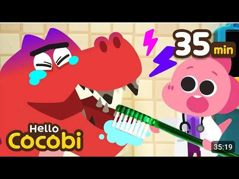 Brush the teeth 🪥 ! cocobi dentist appointment tomorrow # cocobi ...