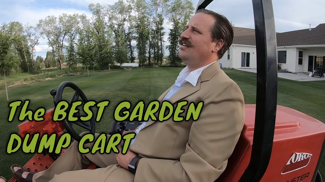 The BEST DUMP CART. Forget the wheel barrow - YouTube