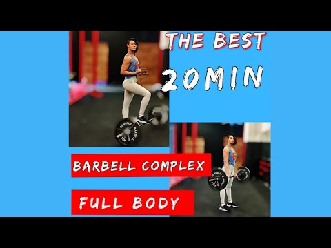 20 Min Full Body BB complex workout// Get strong - YouTube