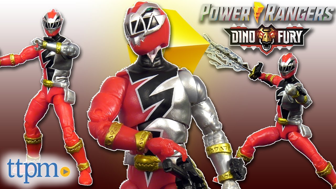 Power Rangers Lightning Collection Dino Fury Red Ranger Collectible ...
