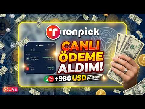 tronpick.io HER SAAT BEDAVA TRX KAZAN (CANLI ÖDEME ALDIM) ! İnternetten Para Kazanma 2026