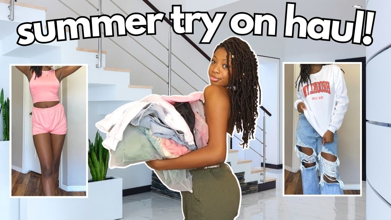 Summer Clothing Try On Haul! Dream Wardrobe! - YouTube