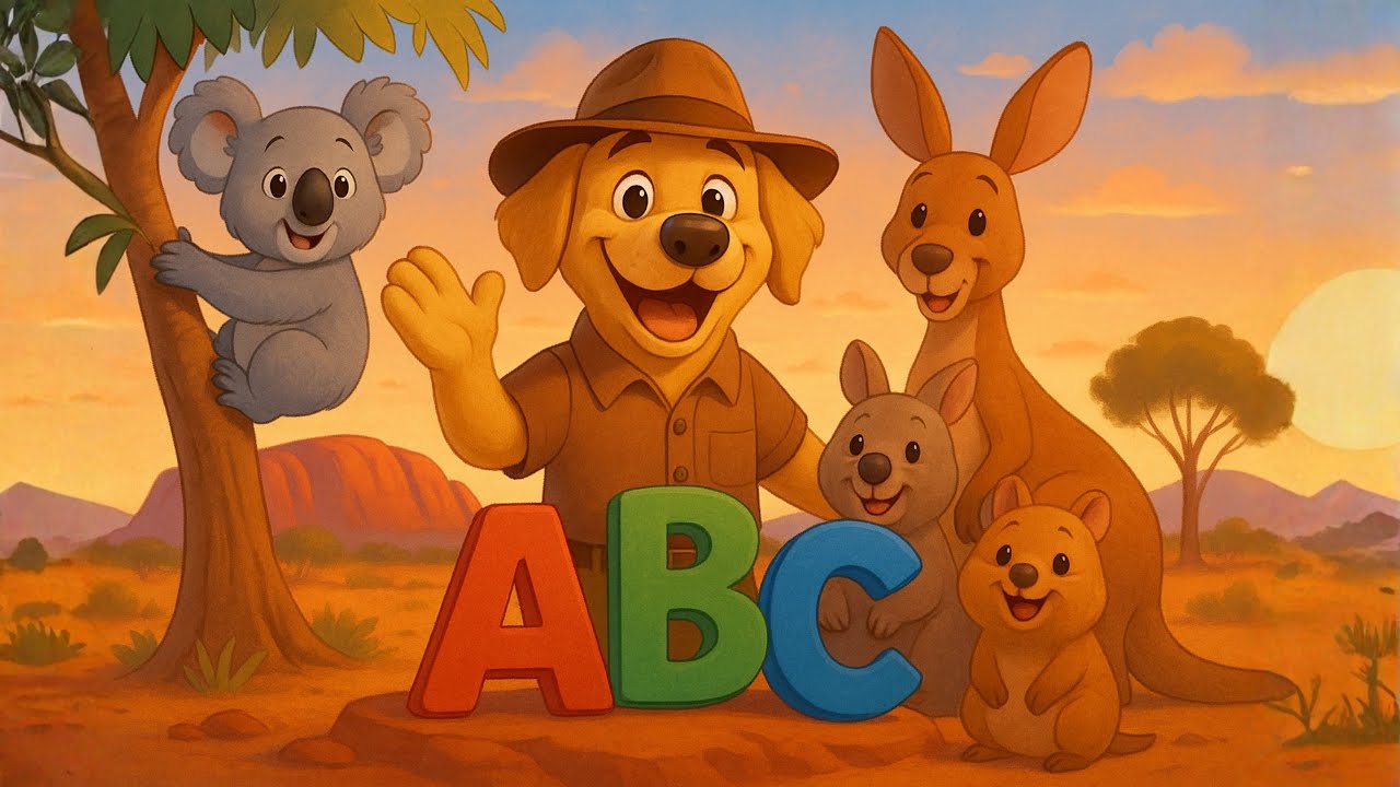 Australian Animal ABC Song 🐨 | Learn the Alphabet with Cute Aussie ...