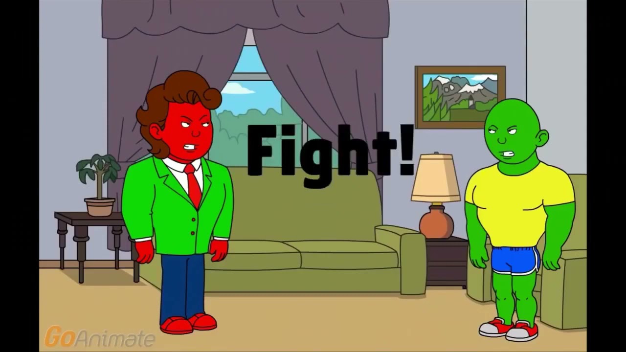 Incredible Caillou VS Red Boris OfficerPoop247 GO!Thug247 ...