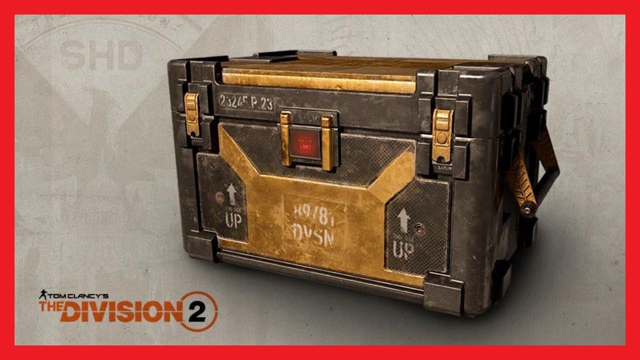 Tom Clancy's The Division® 2 Weekly SHD Requisition - Exotic Cache ...
