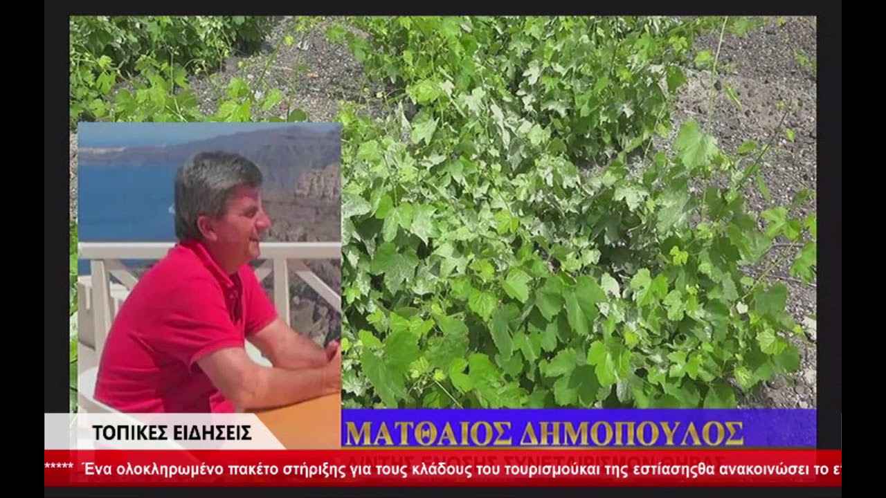 Ο Μ ΔΗΜΟΠΟΥΛΟΣ ΣΤΑ ΝΕΑ ΤΩΝ ΚΥΚΛΑΔΩΝ 15 5 2020 - YouTube