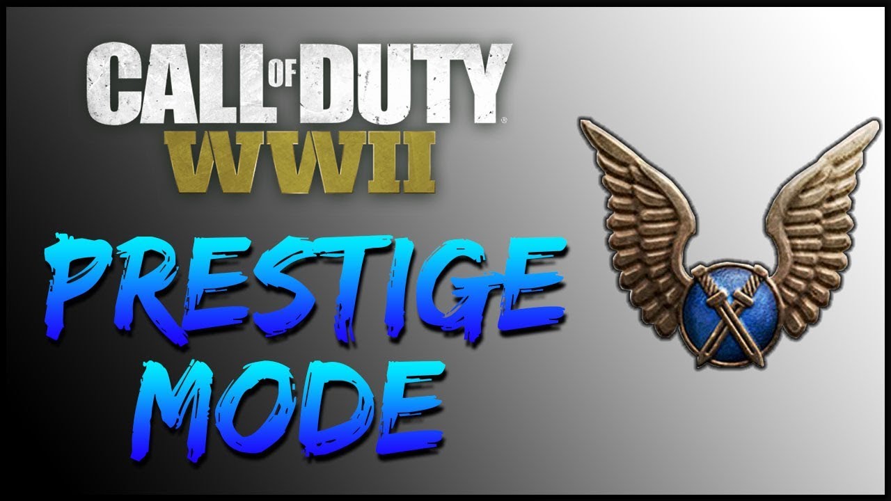 WW2 Prestige Mode Icons! Official Call of Duty WW2 Prestige Rank - YouTube