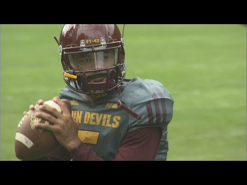 Manny's the man: Wilkins still ASU's starting quarterback - YouTube