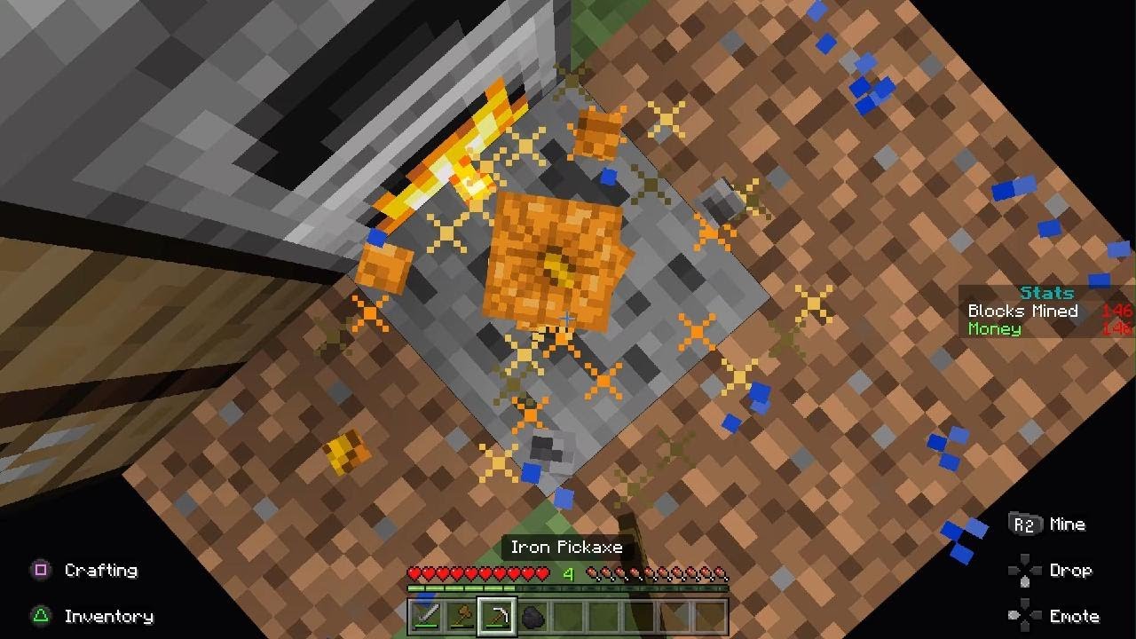 Minecraft 1 block sky block part 1 - YouTube