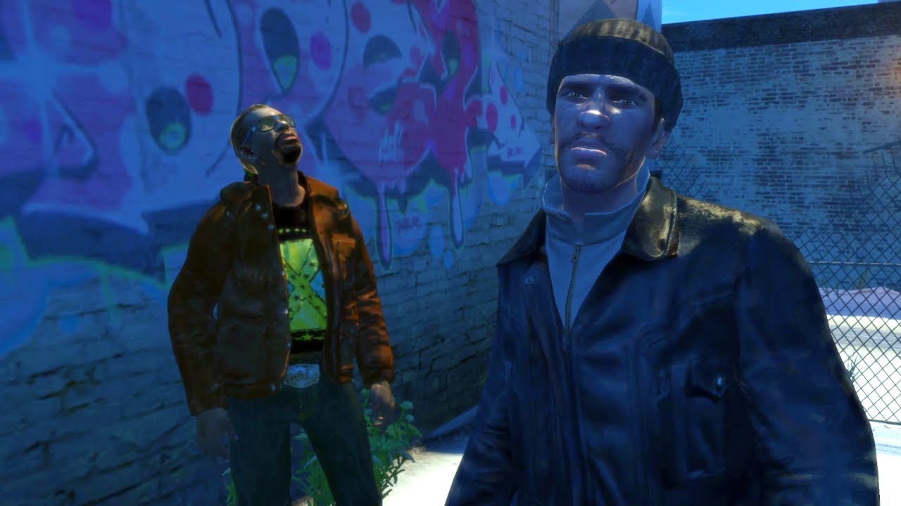 GTA IV: Enhanced Winter Edition - The Snow Storm in the snow! - YouTube